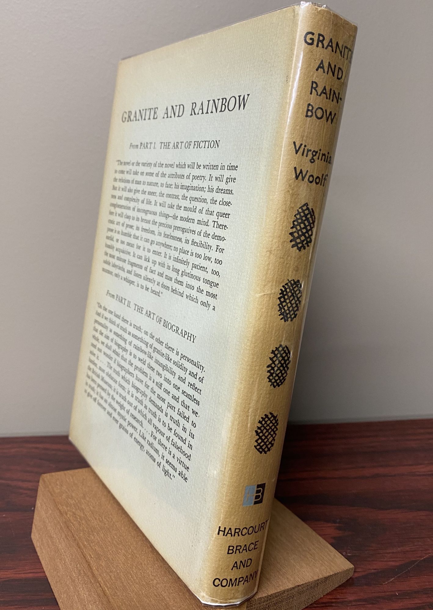 GRANITE AND RAINBOW Advance Copy | Virginia Woolf | 1st Edition